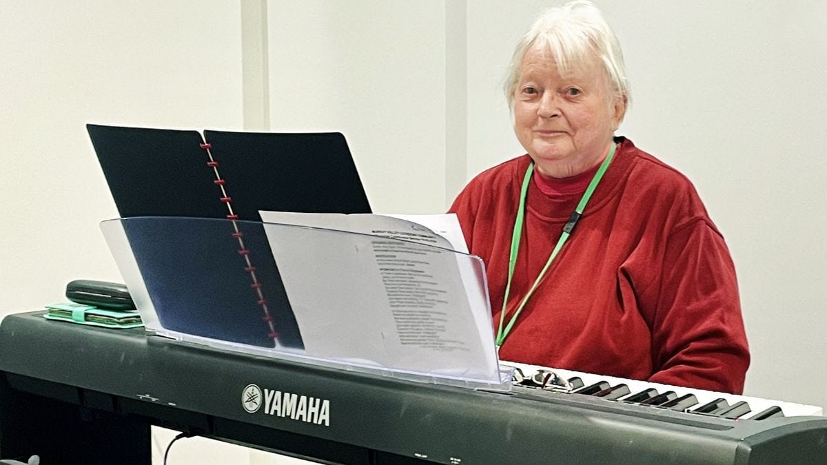 By playing the pipe organ, Maxine Gogler finds joy in music