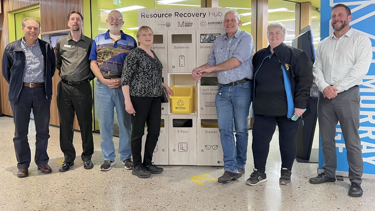 Library recycling hub promotes sustainability