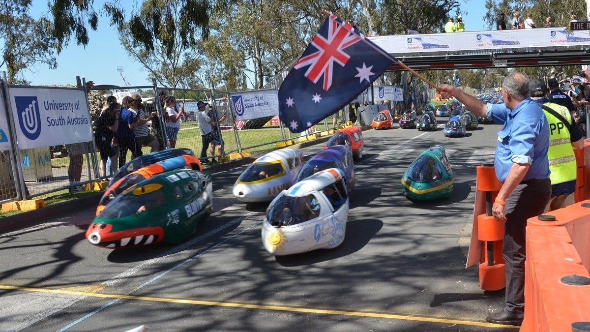 Thousands expected for 24-hour pedal prix at Sturt Reserve