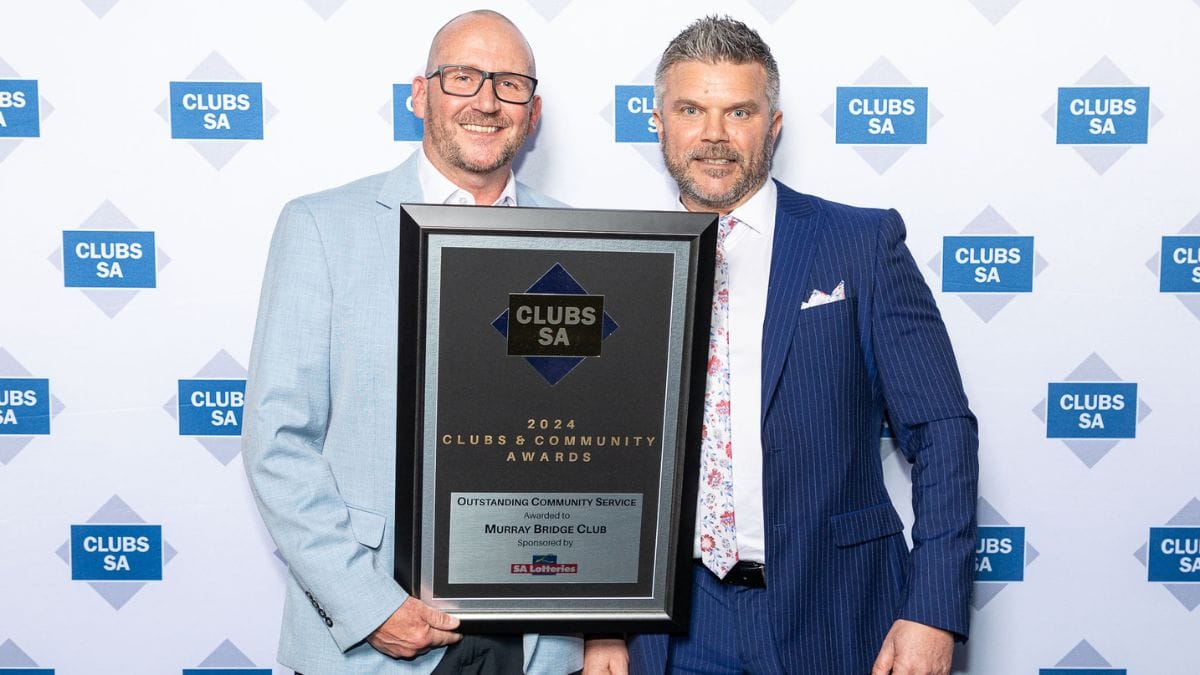 Murray Bridge Club shines with double win at Clubs SA awards