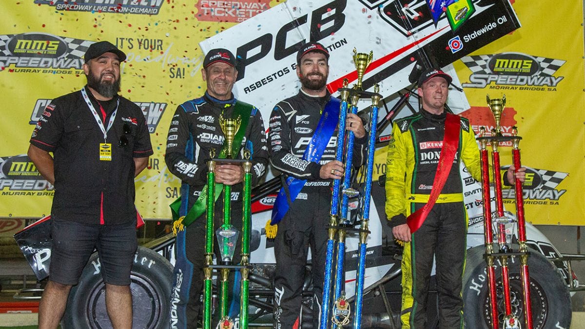 Sports reports: James McFadden becomes three time national sprintcar ...