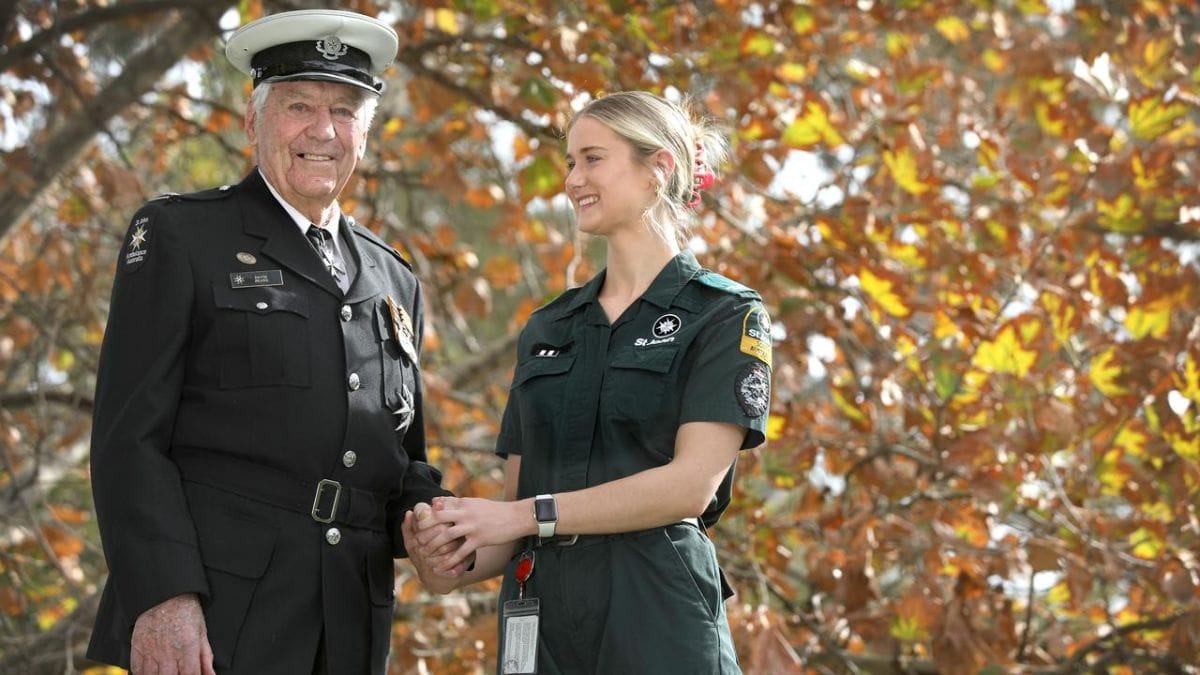 Long-serving St John volunteer David Heard receives OAM