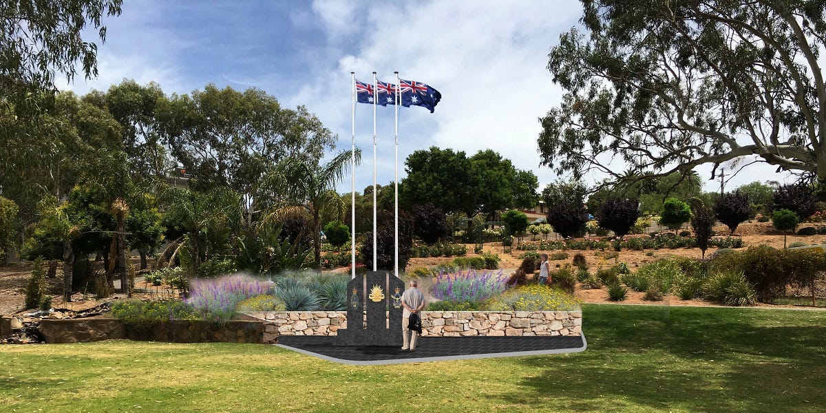 Design for Murray Bridge's new war memorial revealed