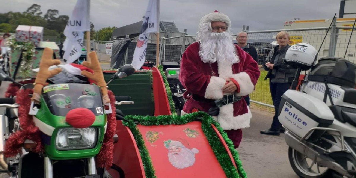 Motorcycle Riders’ Toy Run to Callington returns to original route