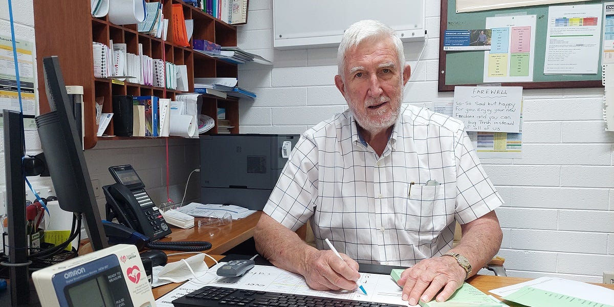 Thommo hangs up his stethoscope after 50 years at Bridge Clinic