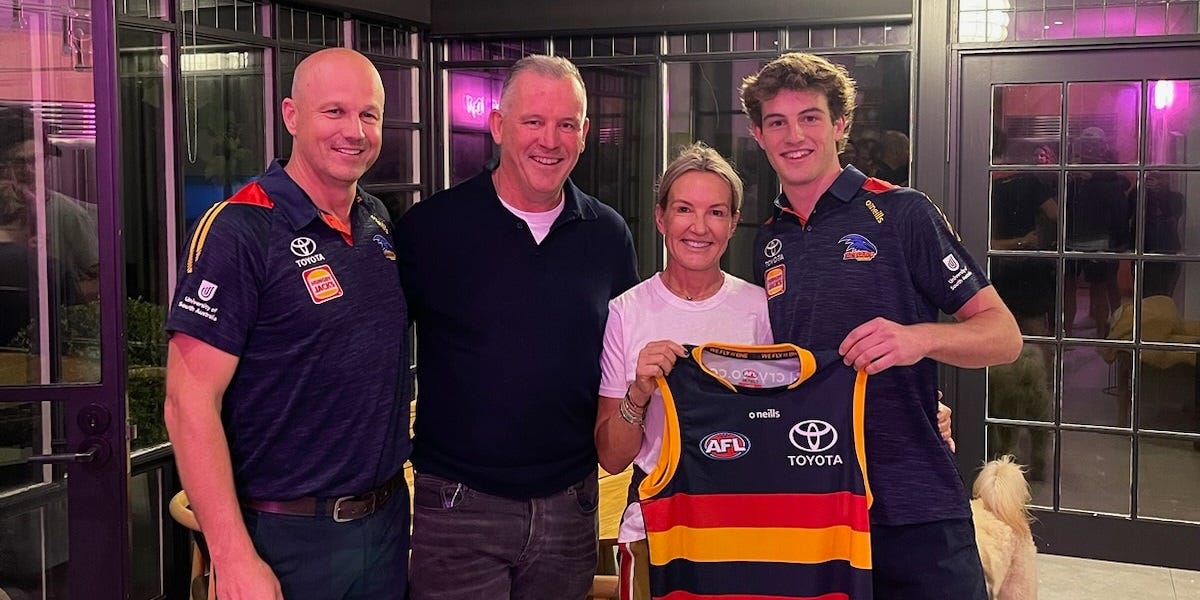 Adelaide Crows draftee Billy Dowling can claim Murray Bridge roots