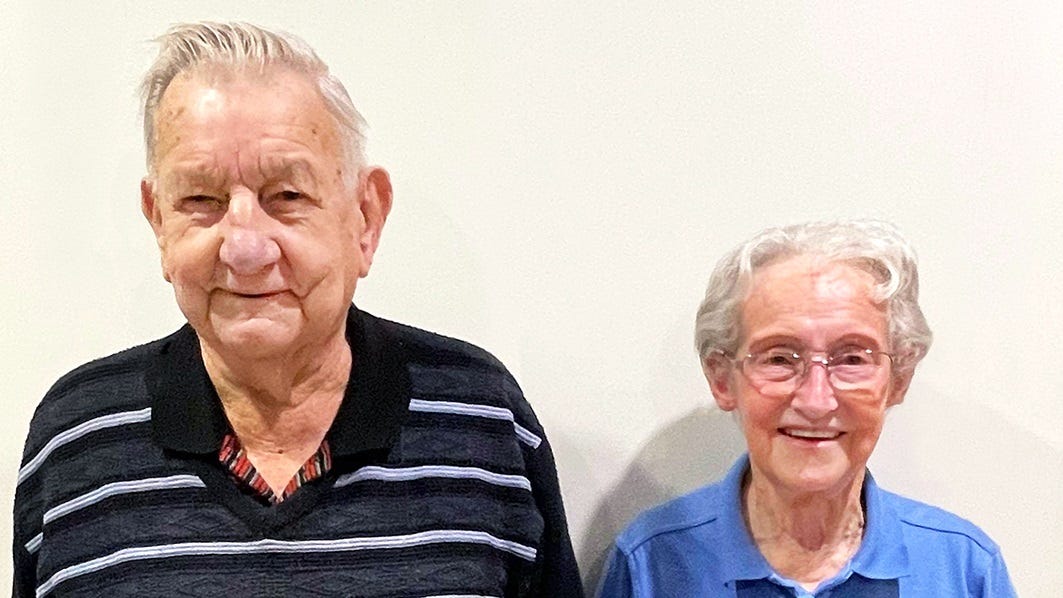 Des and Helen Hansen share their tips for a successful 70-year marriage