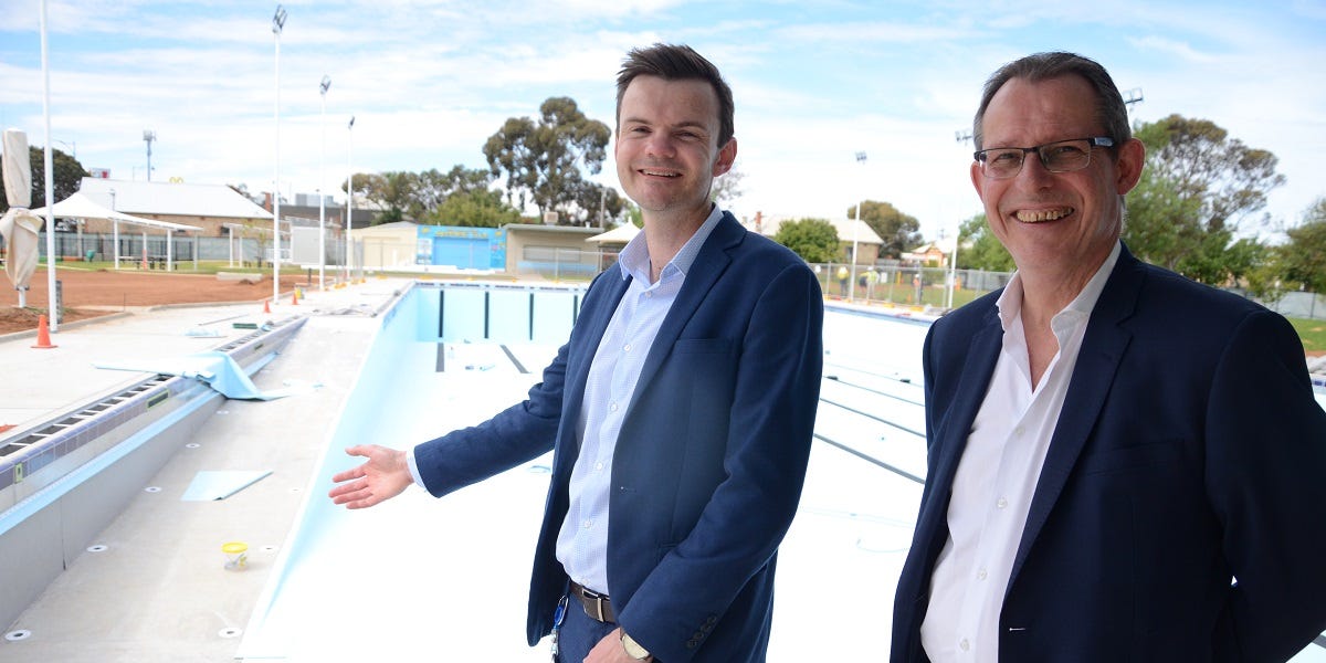 Take a sneak peek at Murray Bridge Swimming Centre ahead of its reopening