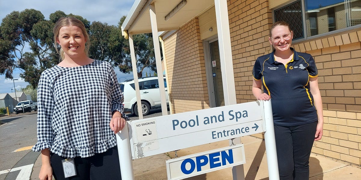 Murray Bridge heated pool reopens - by Peri Strathearn