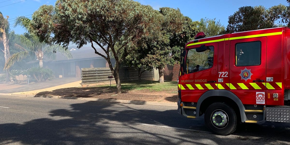 House fire contained on Roper Road - by Peri Strathearn