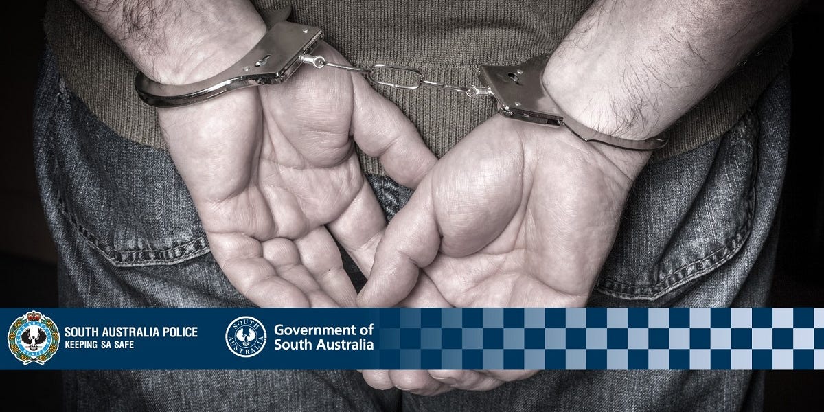 Two men hospitalised, one arrested after street fight