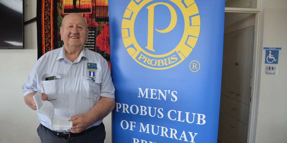 Life begins at 40 for Men’s Probus Club of Murray Bridge