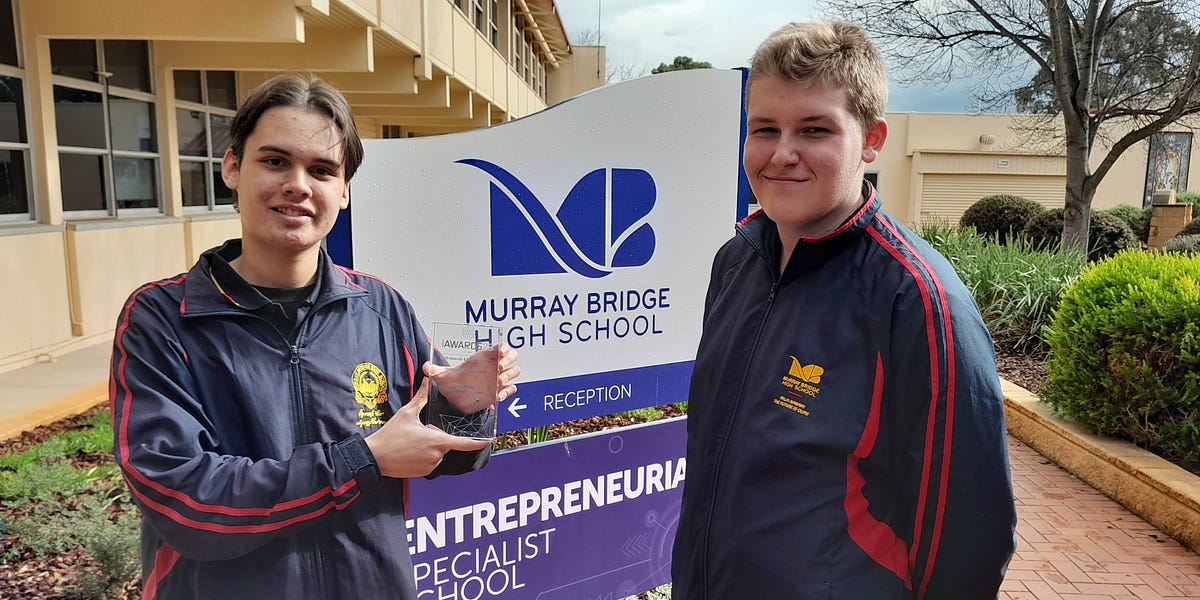 Murray Bridge High School students win innovator award in IT industry ...