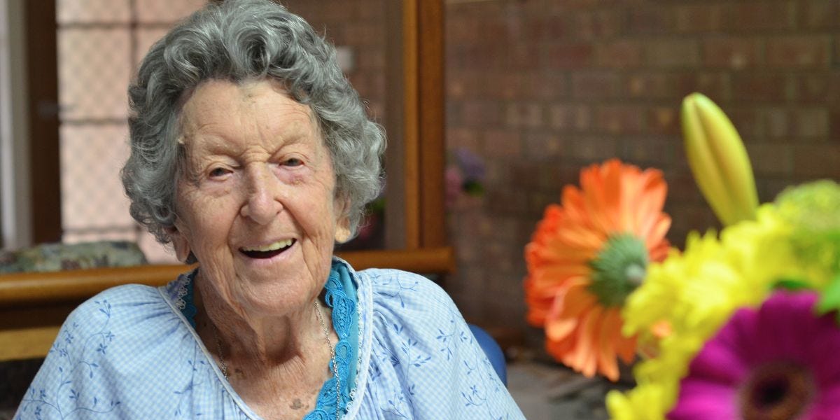 Happy 100th birthday, Lorna Kemp - by Peri Strathearn