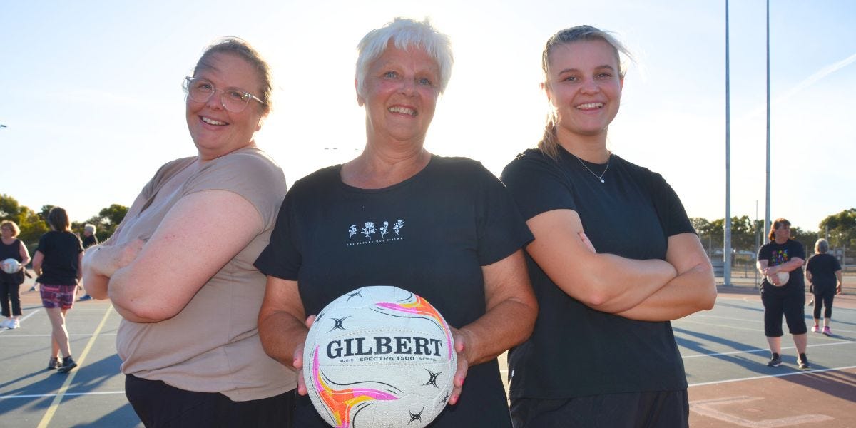 Walking netball is here to stay in Murray Bridge