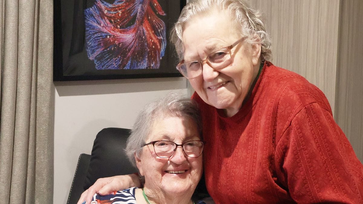 Friendship lasting a lifetime, from school kids to Resthaven residents